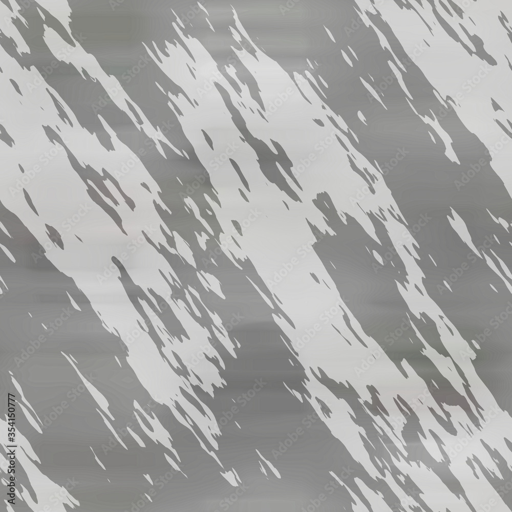 Seamless white grey variegated brush stroke texture background. Bleed ...