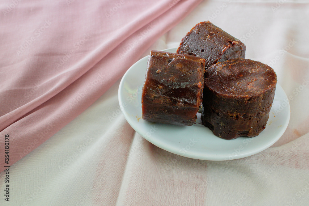 Gula Aren or Gula Jawa or sugar palm. Traditional Sugar from indonesia ...