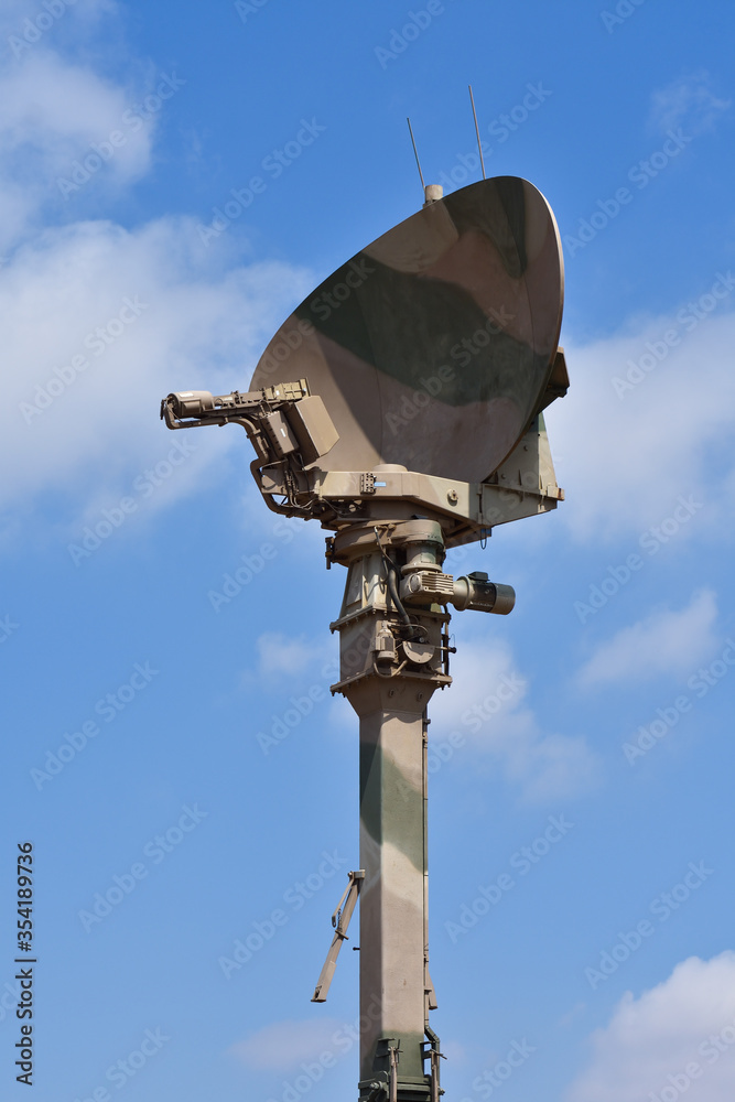 Vertically Deployed Military Radar Antenna Tower, Pretoria, South ...