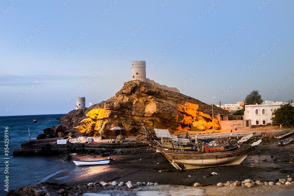 Sur is a port city on Oman’s eastern tip. Its shipyards, which still ...