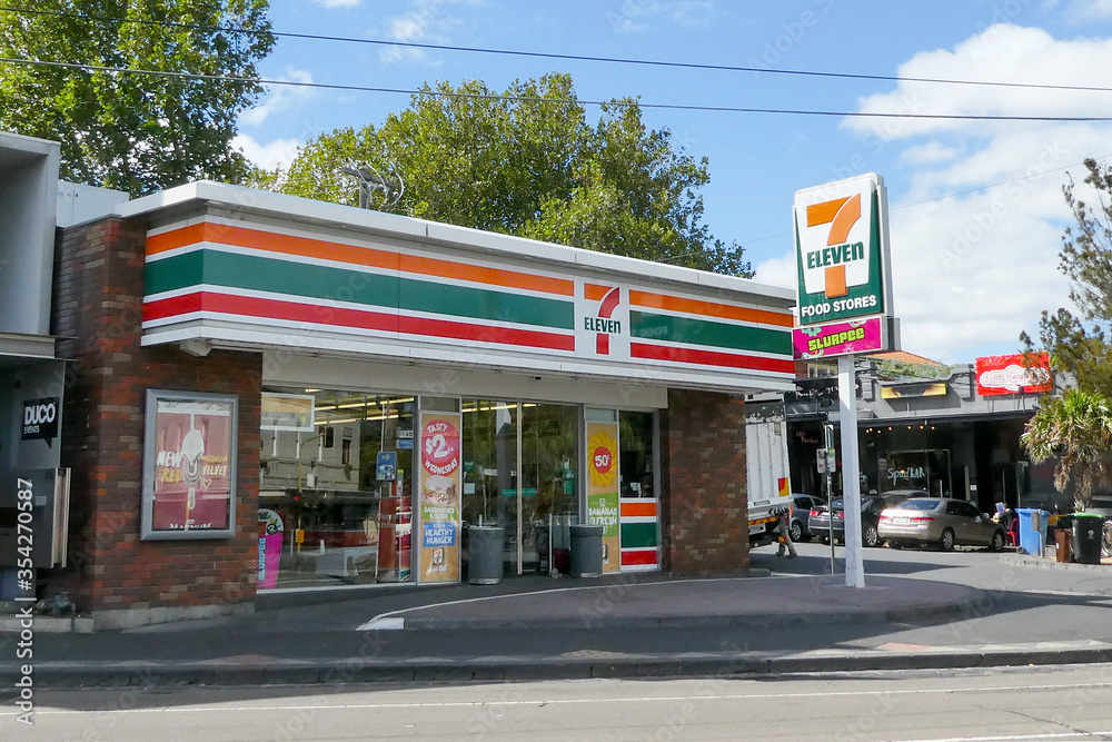 Melbourne Australia March 23 2017 7 Eleven Convenience Store The melbourne-australia-march-23-2017-7-eleven-convenience-store-the