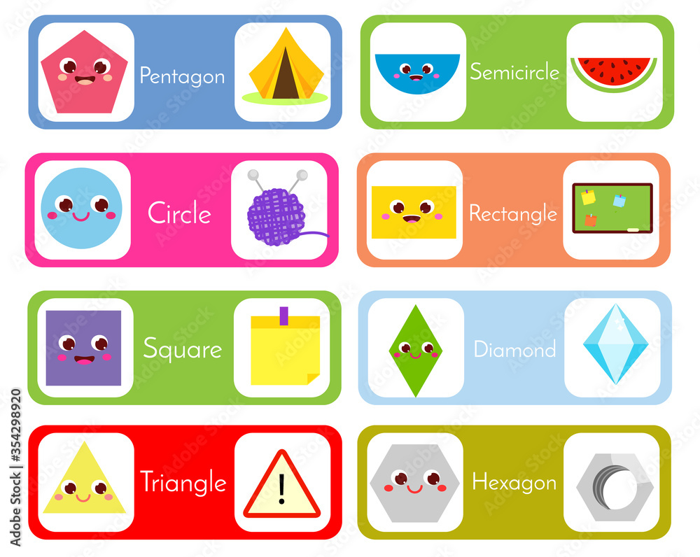 Diamond Shaped Objects For Kids