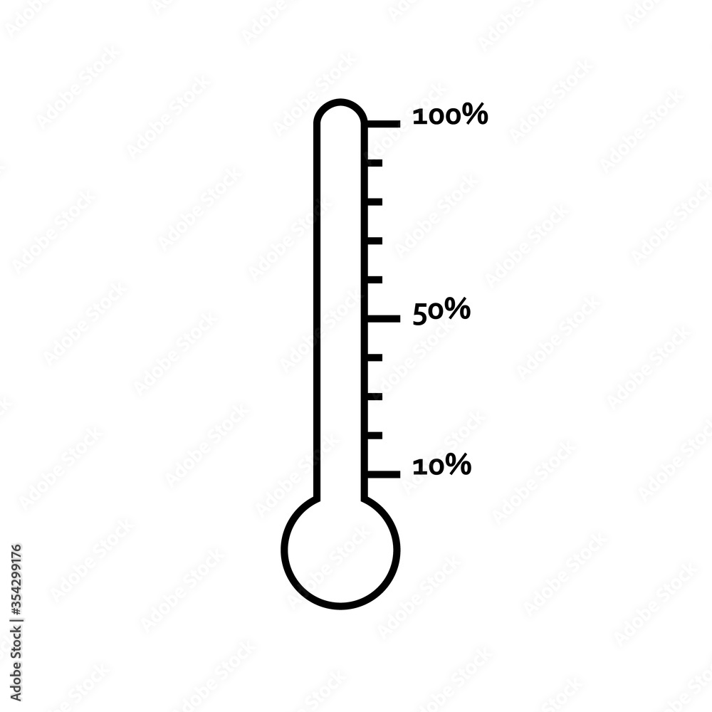 Blank Thermometer 1 10