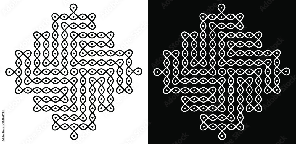 South Indian Art Patterns