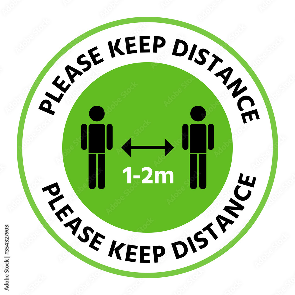 New normal lifestyle concept,After corona virus outbreak,Vector of ...