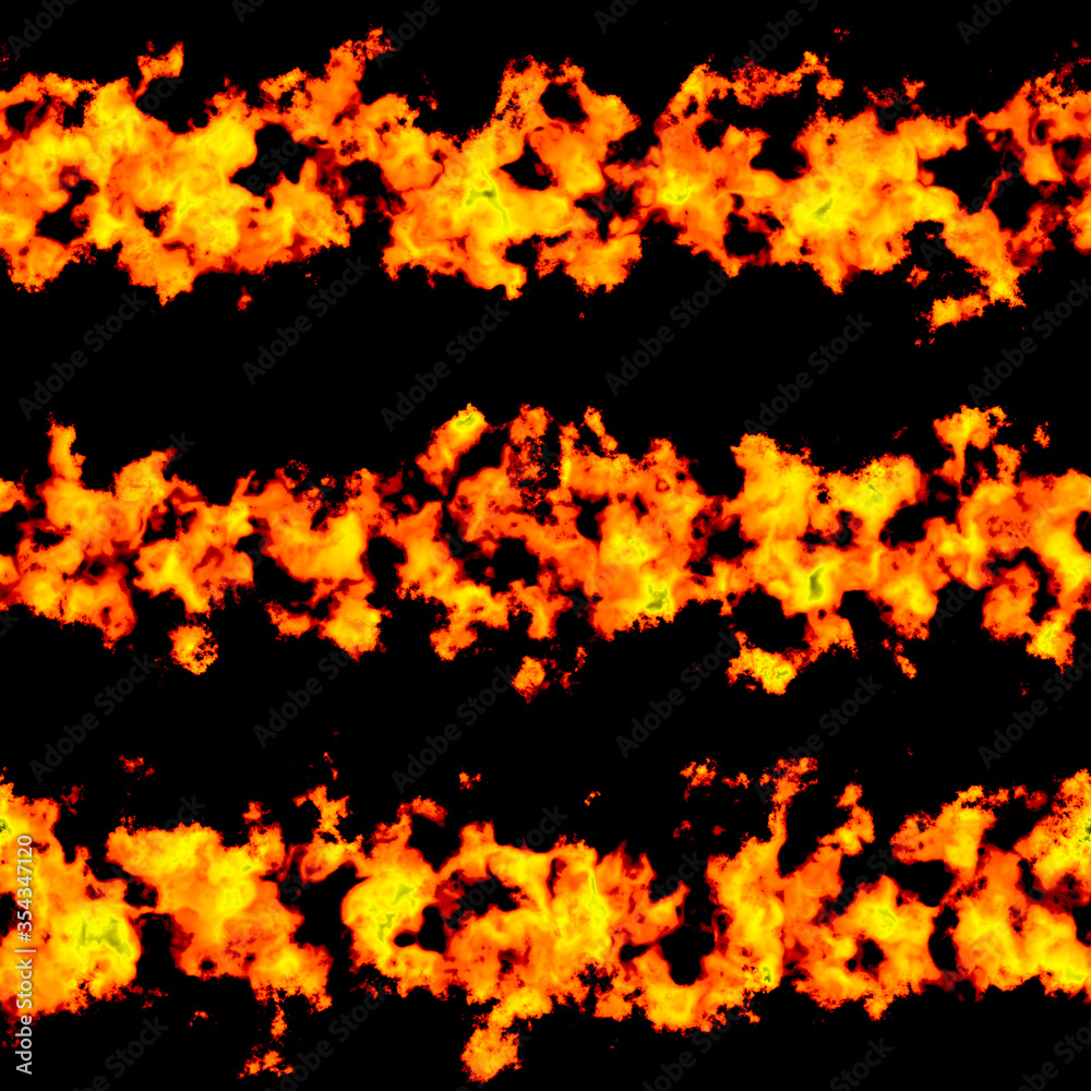 seamless realistic fire trail game asset Stock Illustration | Adobe Stock