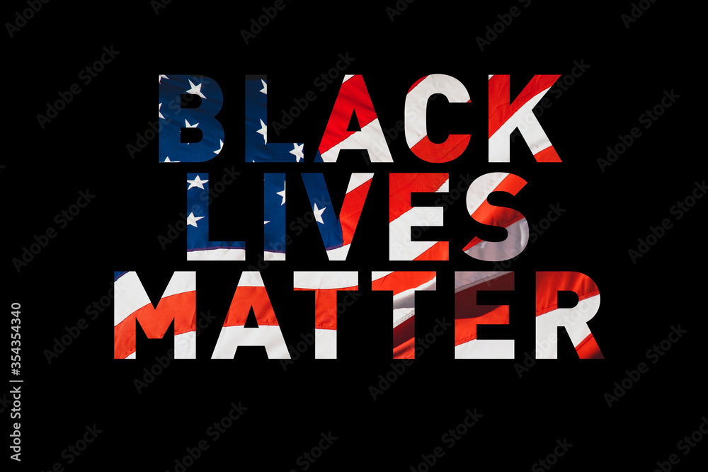 I Can't Breathe. Stop Killing Black People. Black Lives Matter concept ...