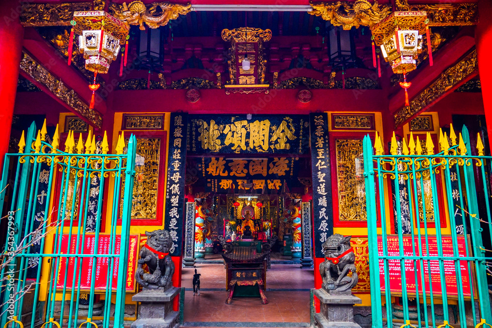 On Lang Temple (Hoi quan On Lang pagoda or Quan Am temple) or Ong Lao ...