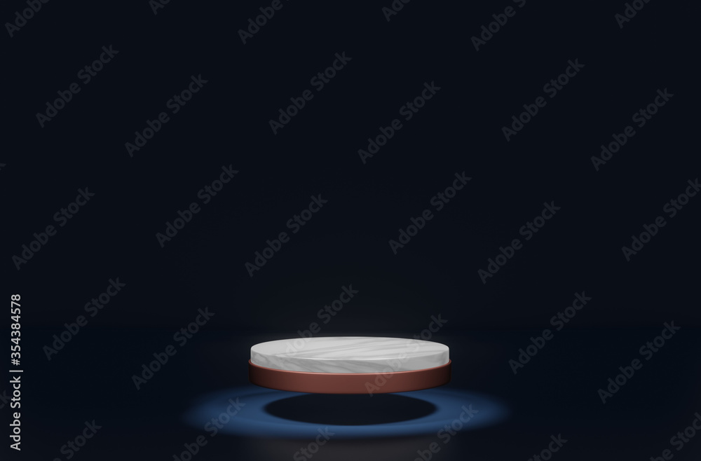 Mock up background/backdrop in minimal modern illustration design of ...