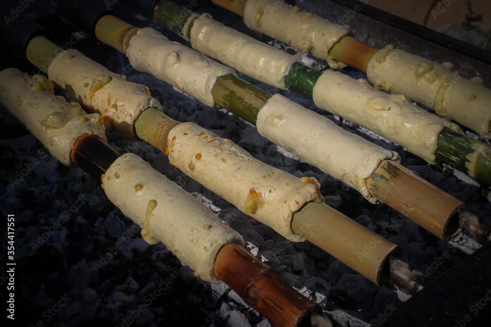 variety of cassava flour bread consumed in Argentina, Paraguay and ...
