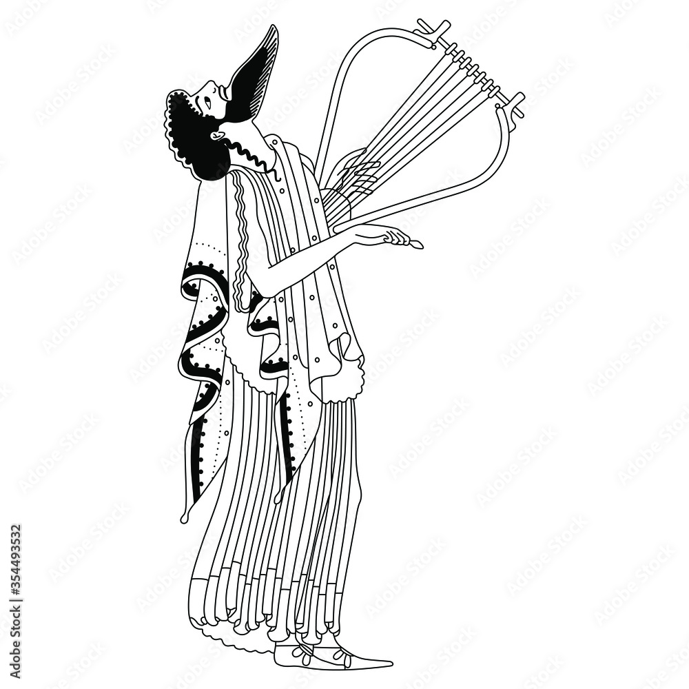 Greek Lyre Orpheus