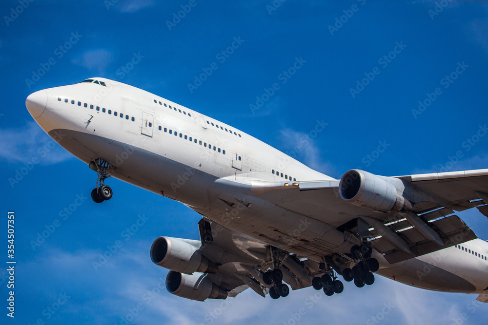 747 at the Airport Stock Photo | Adobe Stock