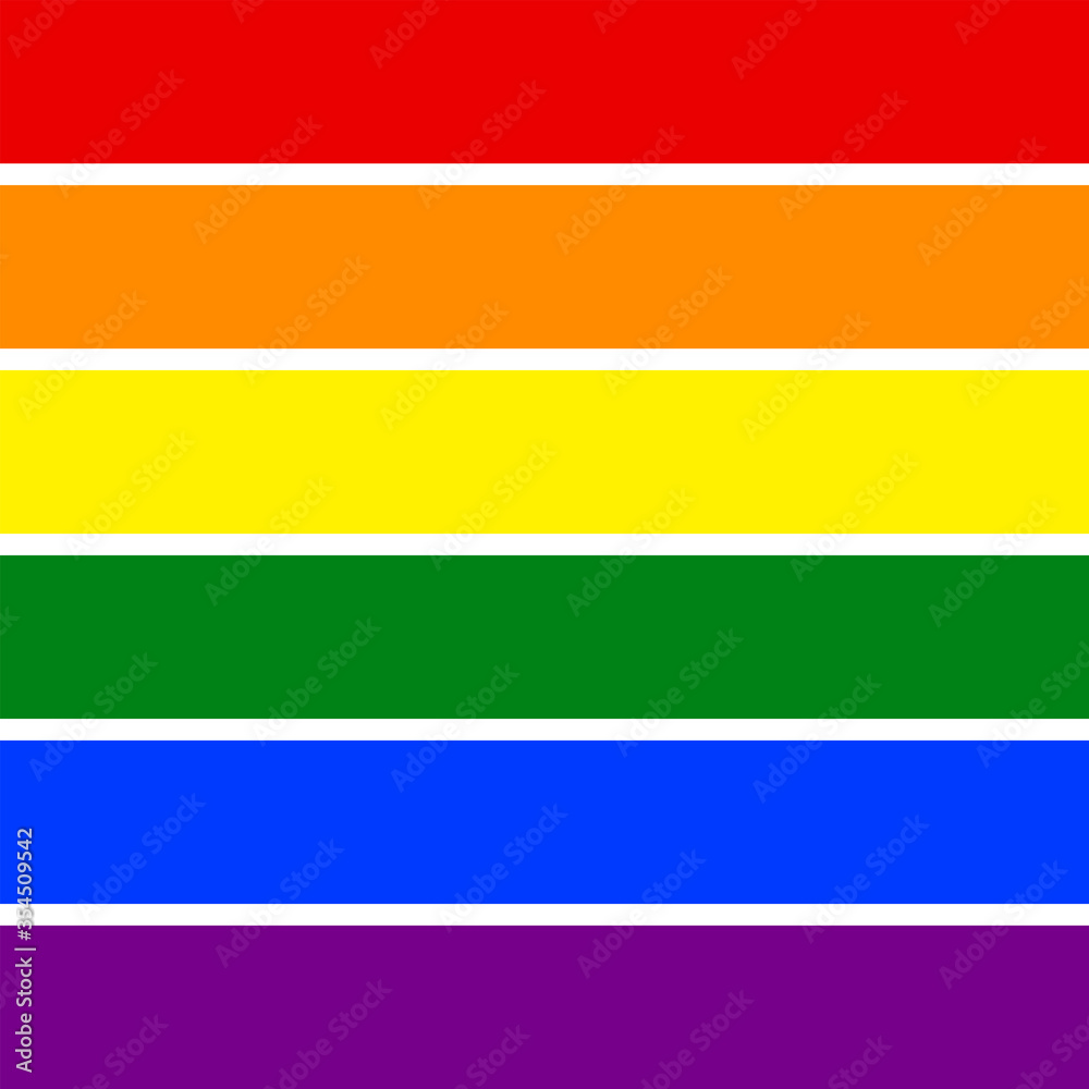 Rainbow colors texture. LGBTQ symbol modern, simple, vector, icon for ...