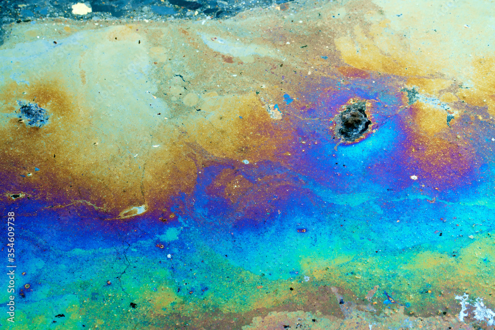 oil slick textured background Stock Photo | Adobe Stock
