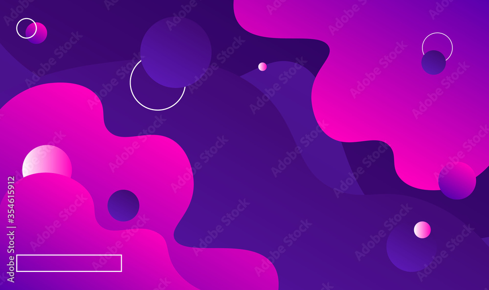 Purple Gradient Digital Background Liquid And Fluid Vector Illustration ...