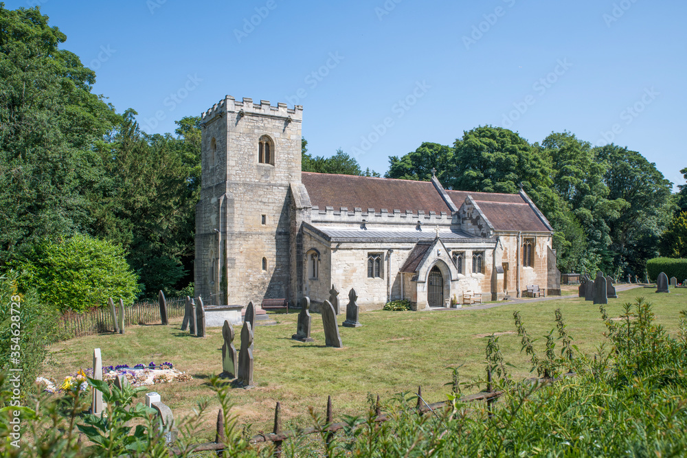 St Michael and All Angels Church near Brodsworth hall in Doncaster ...