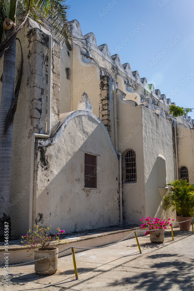 Iglesia de Santiago church, a beautiful Baroque style church from the ...