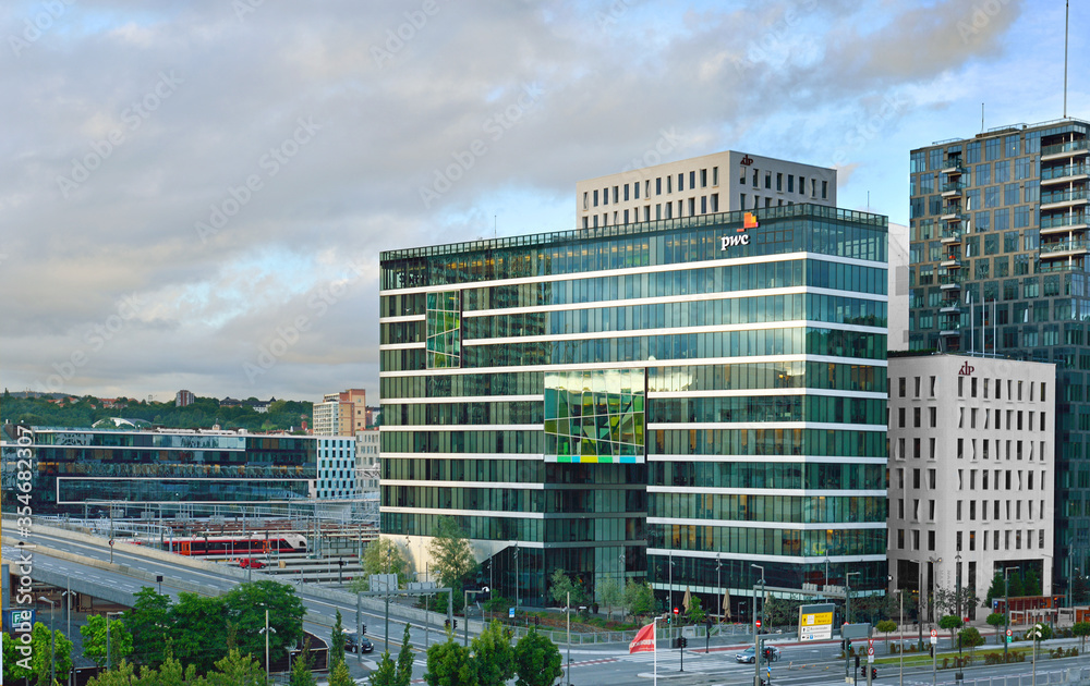 Barcode Project, section of Bjorvika portion of Fjord City ...