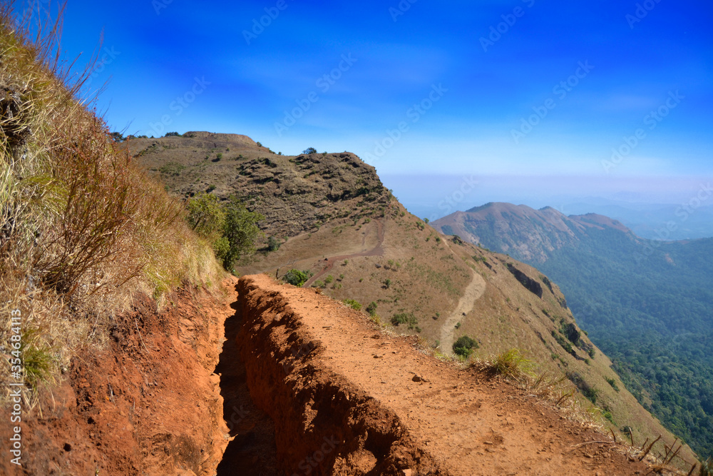 Foto de Kudajadri Hills or Kodachadri Hills in Karnataka India, it is a ...
