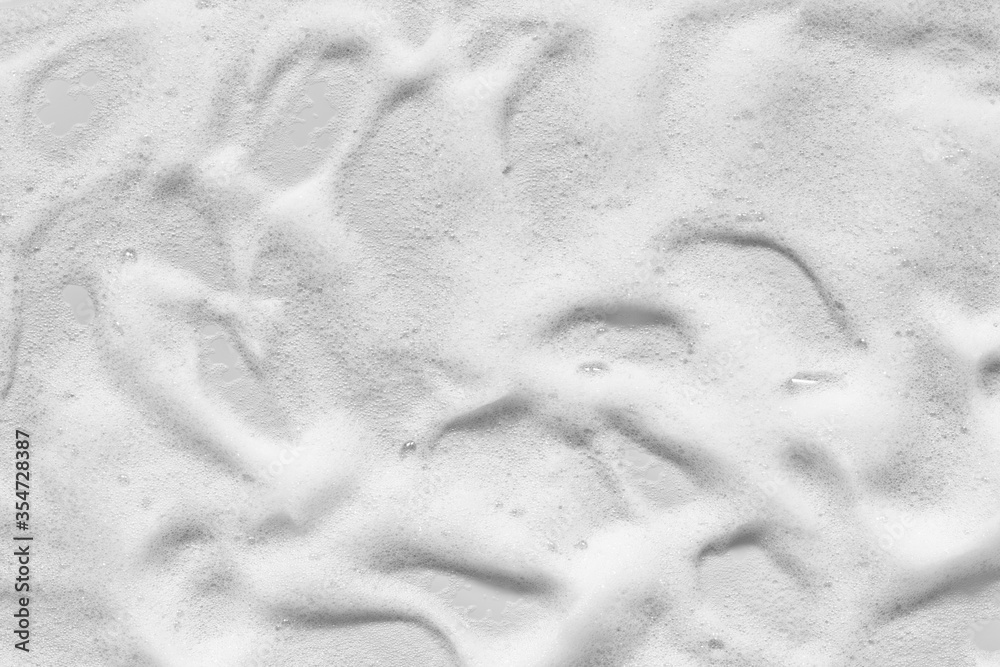 Soap foam texture background. Cleanser, shampoo, shower gel foam ...