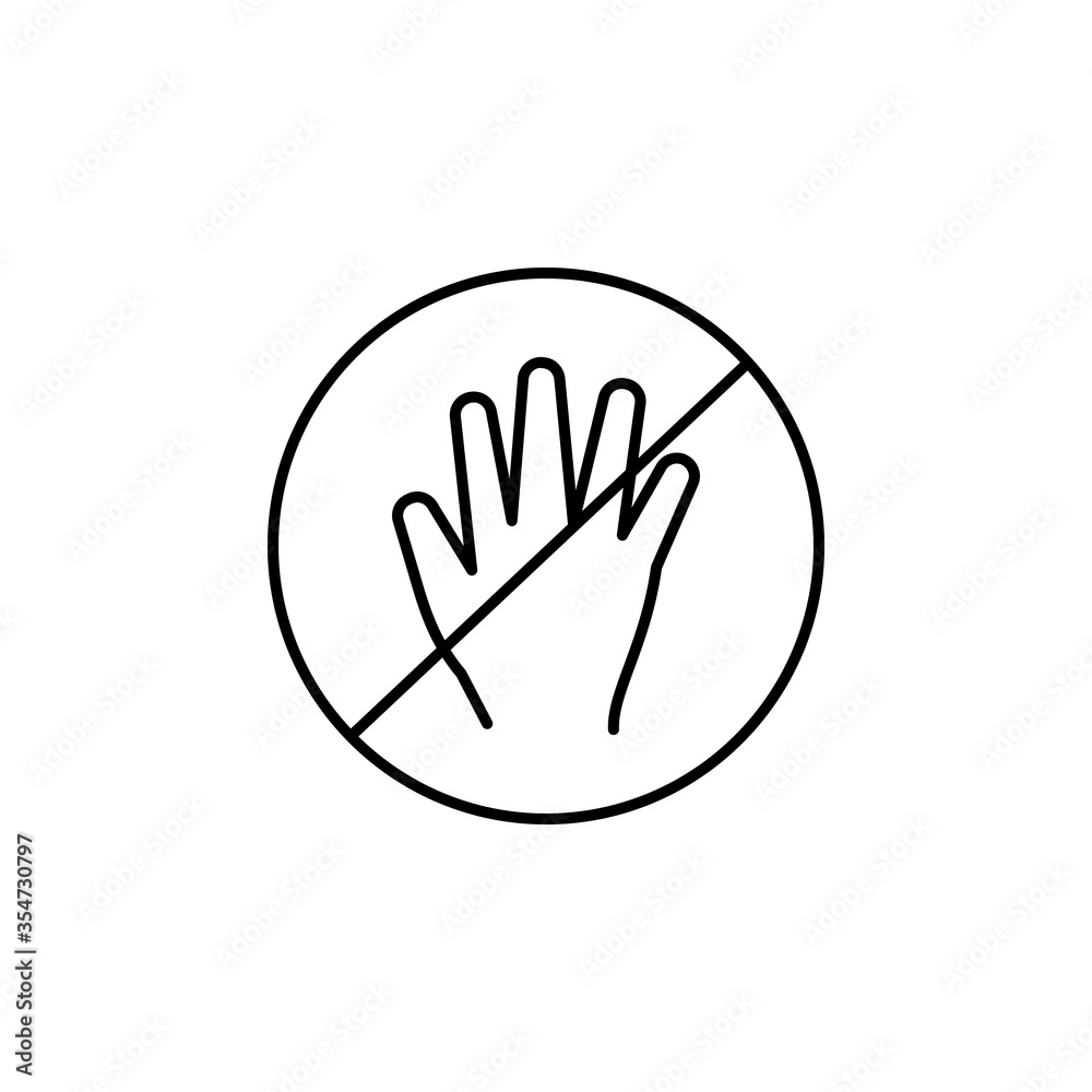 sexual abuse line icon. Signs and symbols can be used for web, logo ...