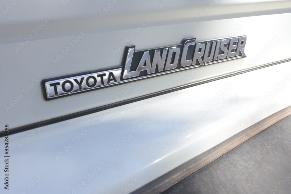 Toyota Land Cruiser Sign and Symbol Logo Stock Photo | Adobe Stock