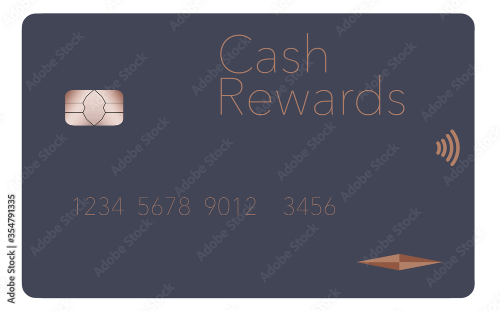 Here is a cash rewards credit card or debit card. It is casting a ...