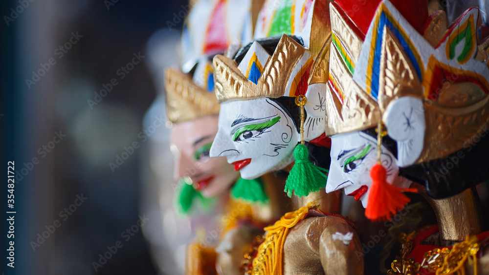Poster Character of Wayang Golek-Sundanese traditional puppet show ...