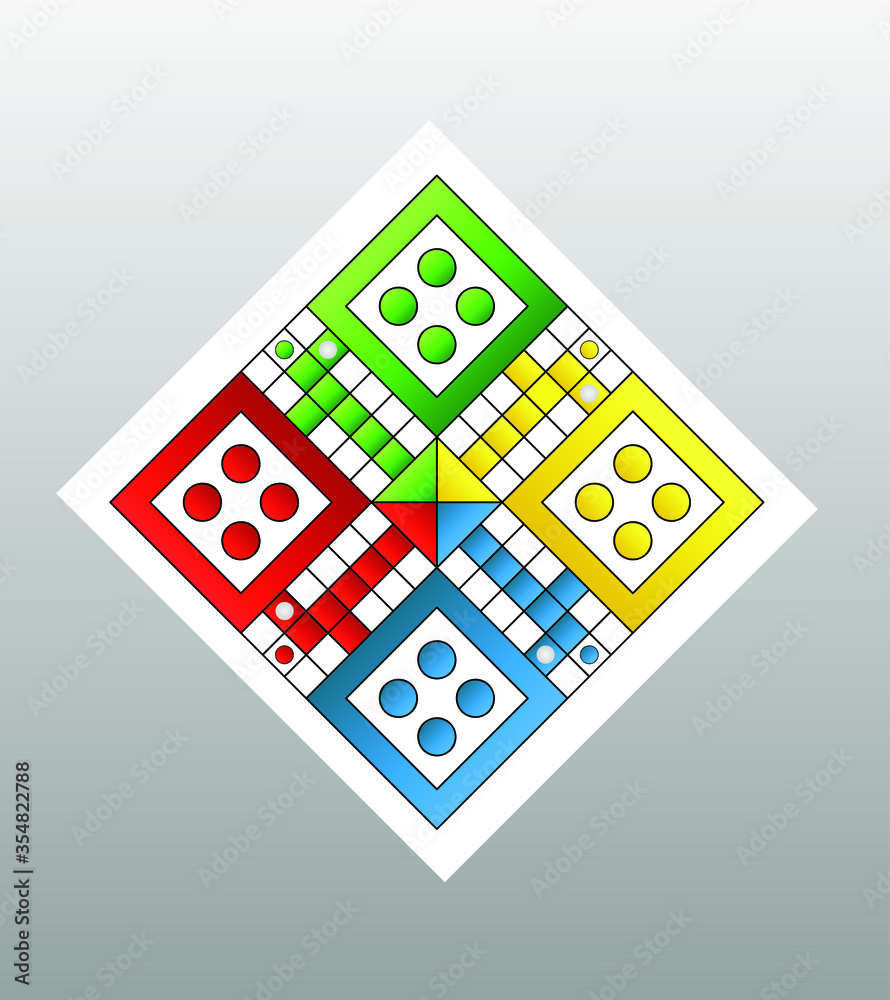 Ludo And Snake And Ladder Game Board Classic Flight Chess Game Ludo ...