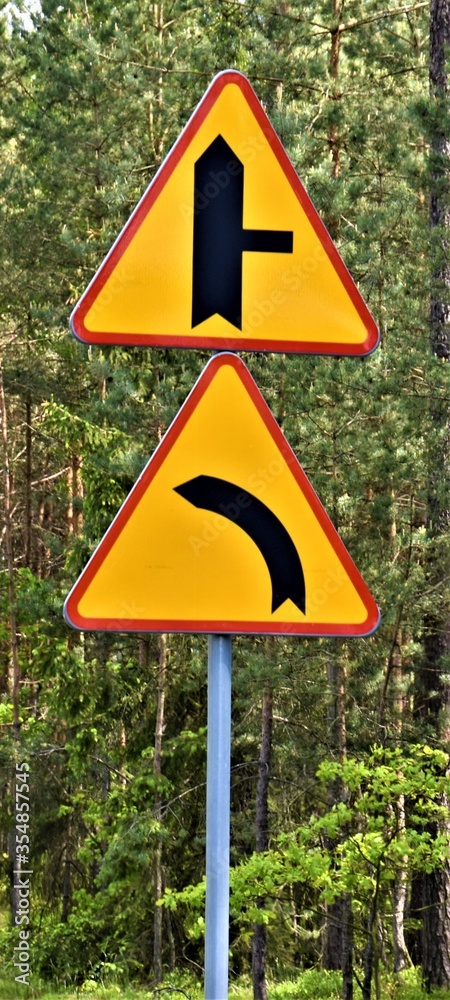 Znak drogowy Stock Photo | Adobe Stock