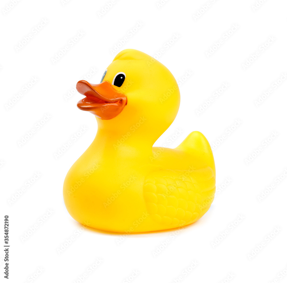 yellow rubber duck Stock Photo | Adobe Stock
