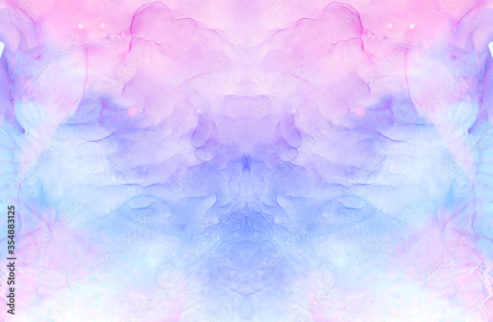 Baby Blue And Lavender