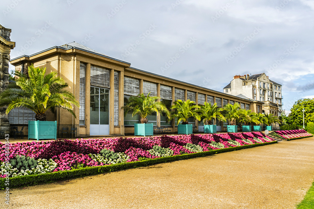Thabor park (Le parc du Thabor) in Rennes - one of finest examples of ...