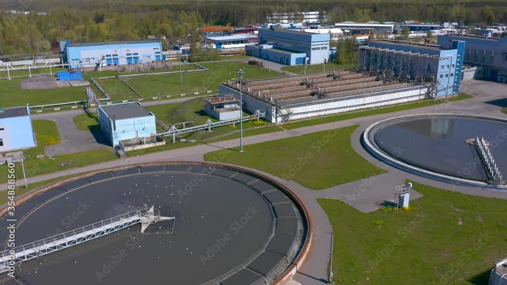 Water canal. Iloskreb for round sedimentation tanks. Radial primary ...