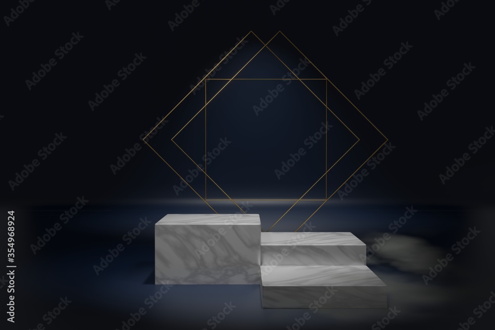 Mock up background/backdrop in minimal modern illustration design of ...