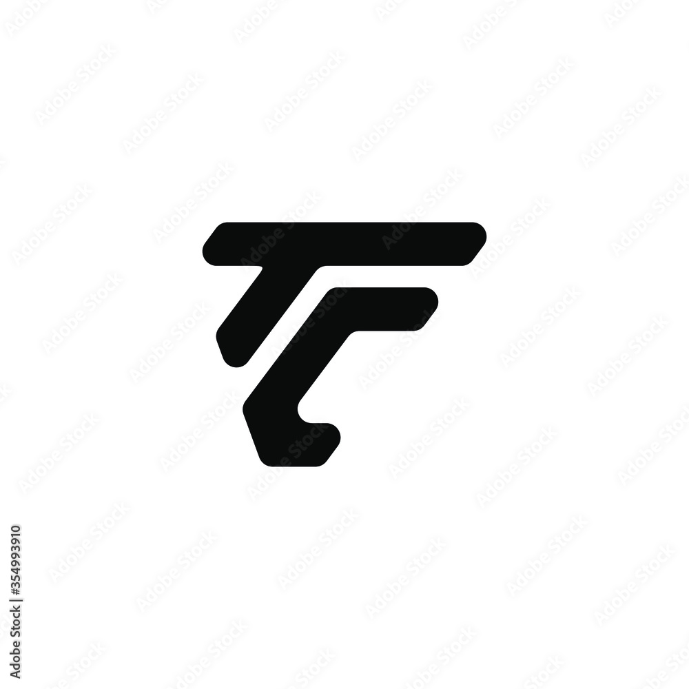 initial TC Letter Logo Design polygon Monogram Icon Vector Template. tc ...