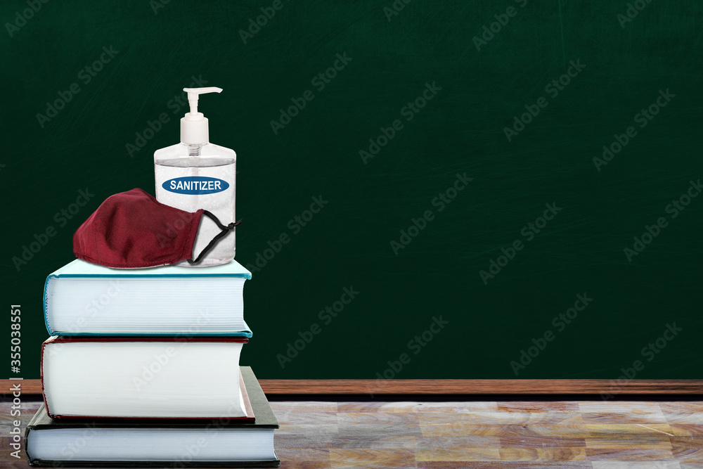 Back to School Education New Normal During Covid-19 Pandemic Stock ...