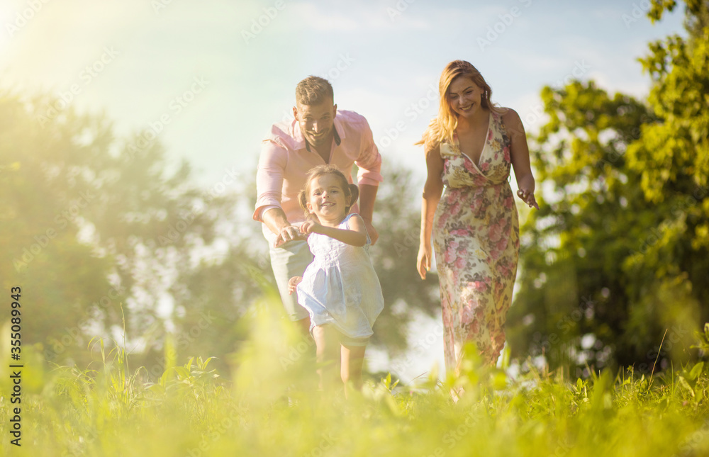 Our parents are here to make our childhood beautiful. Stock Photo ...