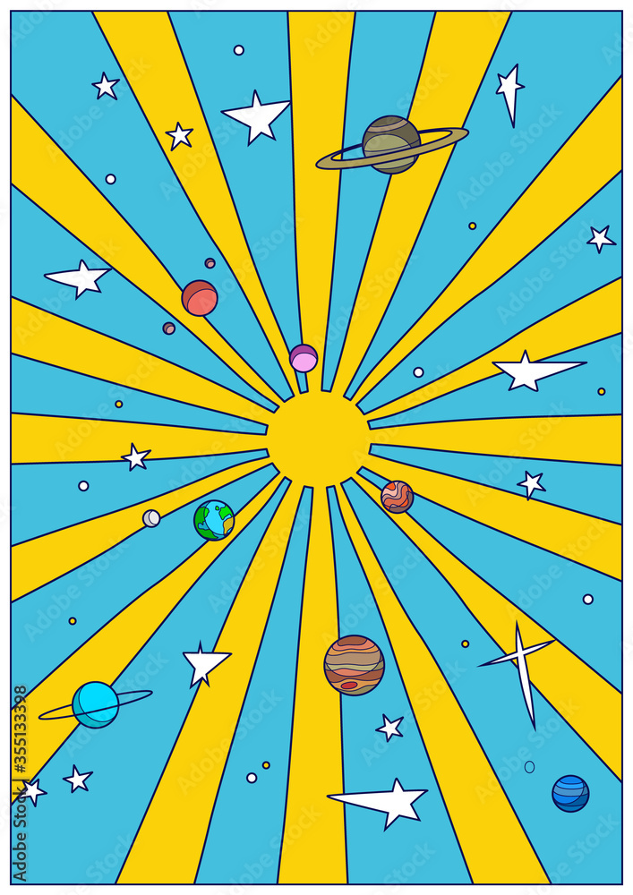 Psychedelic Solar System