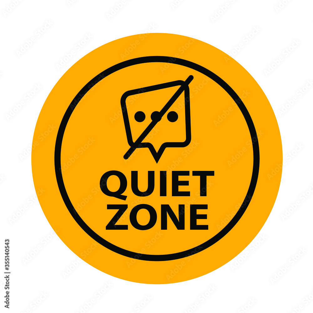 Quiet Area Sign