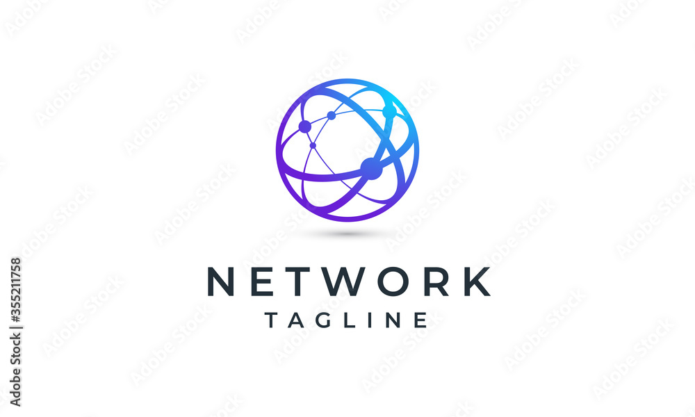 Global Network Logo | Technology Logo | Software Logo Design | Internet ...