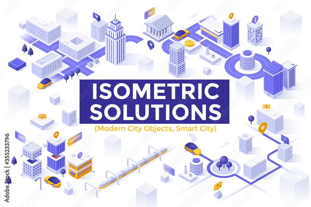Isometric vector illustration Stock Vector | Adobe Stock