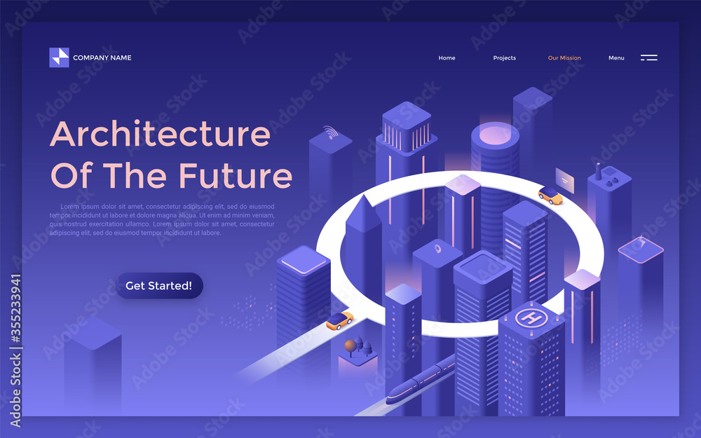 Isometric vector illustration Stock Vector | Adobe Stock