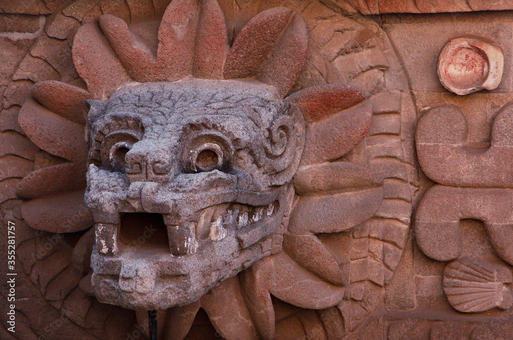 Quetzalcoatl Head