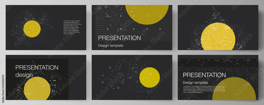 The minimalistic abstract vector illustration layout of the ...