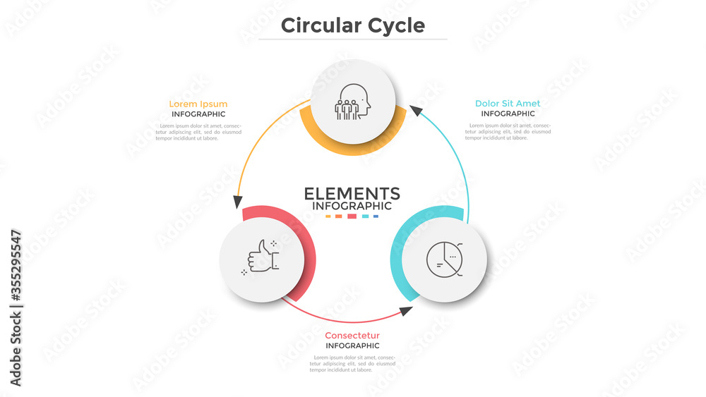 Modern Infographic Template Stock Vector Adobe Stock