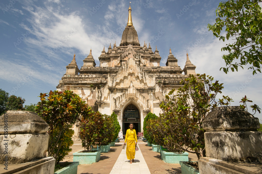 Bagan is an ancient city and a UNESCO World Heritage Site located in ...