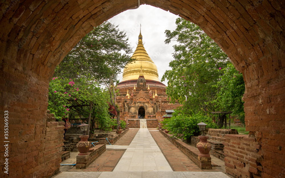 Bagan is an ancient city and a UNESCO World Heritage Site located in ...