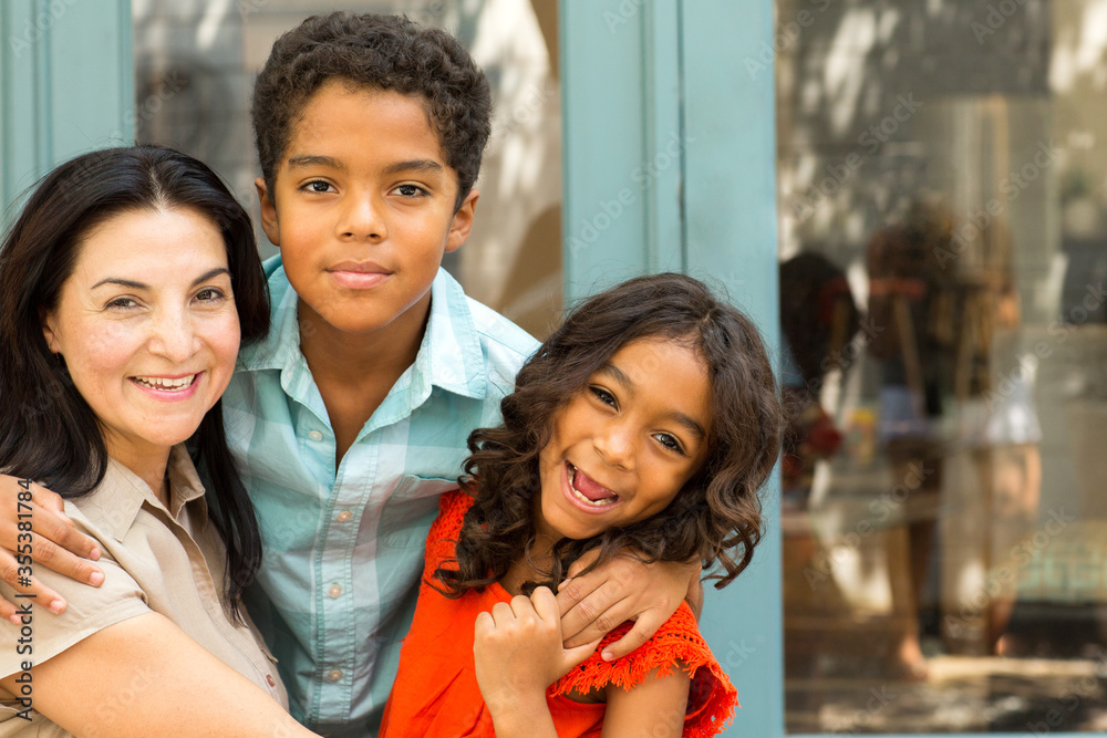 Happy Hispanic Children