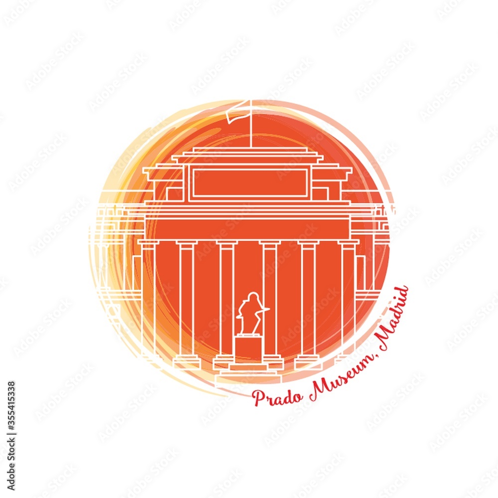 prado museum Stock Vector | Adobe Stock